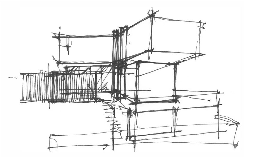 Hyper Realistic Renderings vs. Architect Hand Sketching - FrankFranco